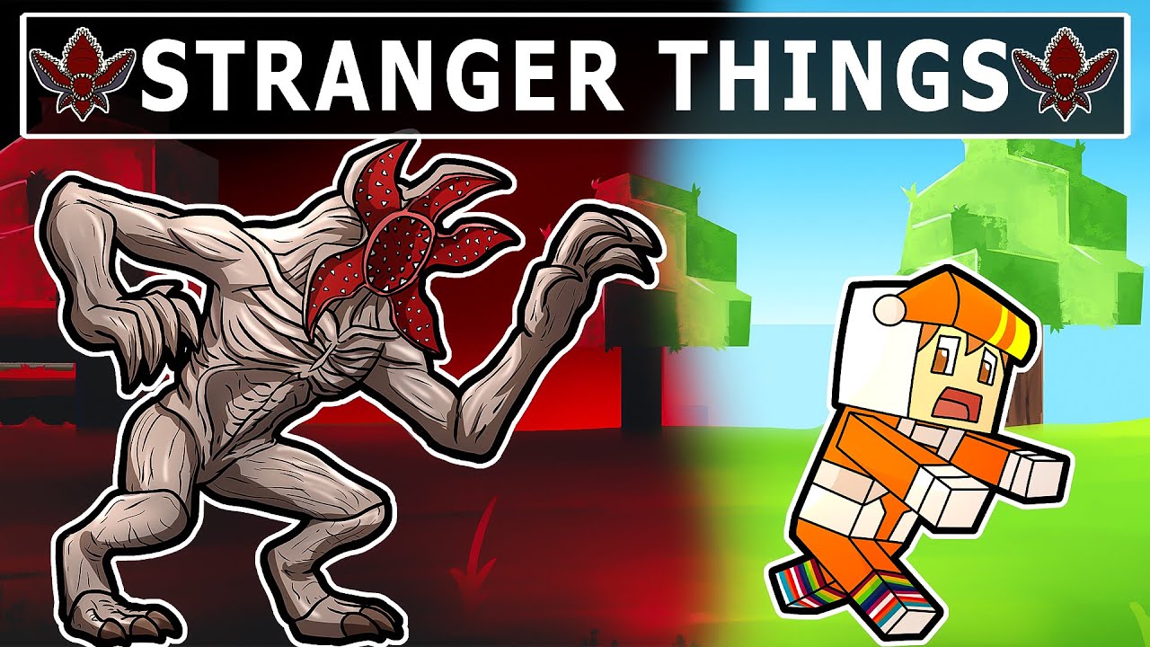 HUNTED DOWN by the DEMOGORGON in Minecraft - Minecraft videos
