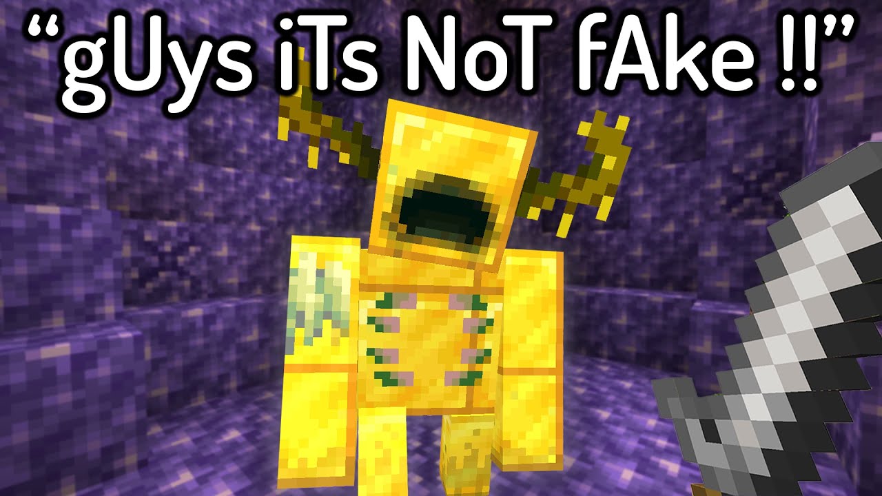 Hilarious FAKE Minecraft 1.19 Speedruns... - Minecraft videos