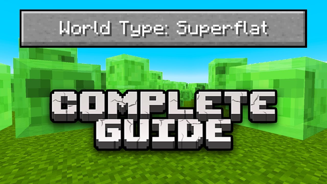 How to Survive Minecraft Superflat - Minecraft videos