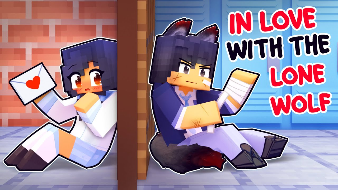 In LOVE with the LONE WOLF In Minecraft! - Minecraft videos