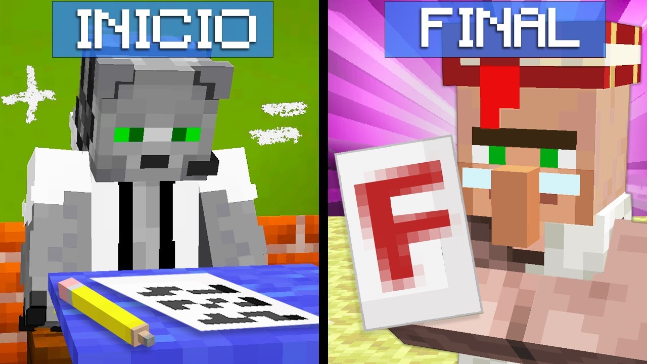 Me Paso Minecraft Pero es un EXAMEN! - Minecraft videos