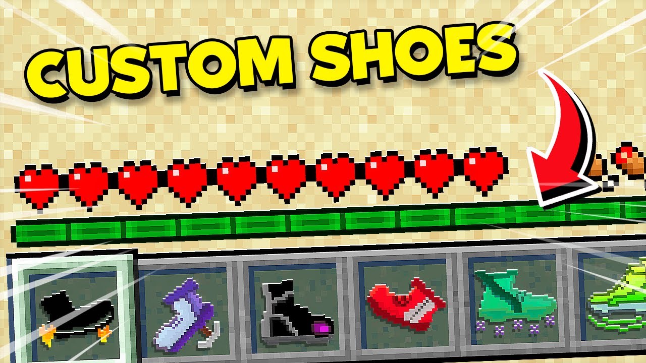 Minecraft, But There Are Custom OP SHOES - Minecraft videos
