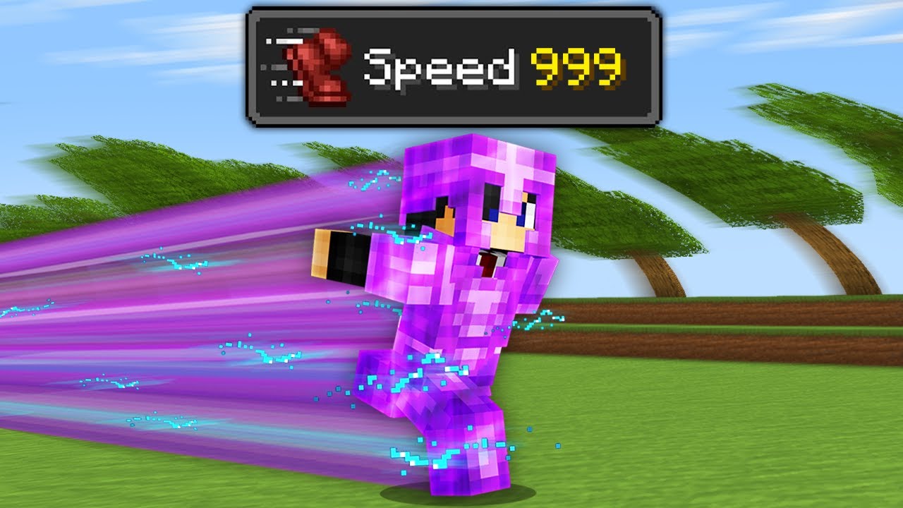 Minecraft, But Your Speed Increases... - Minecraft videos