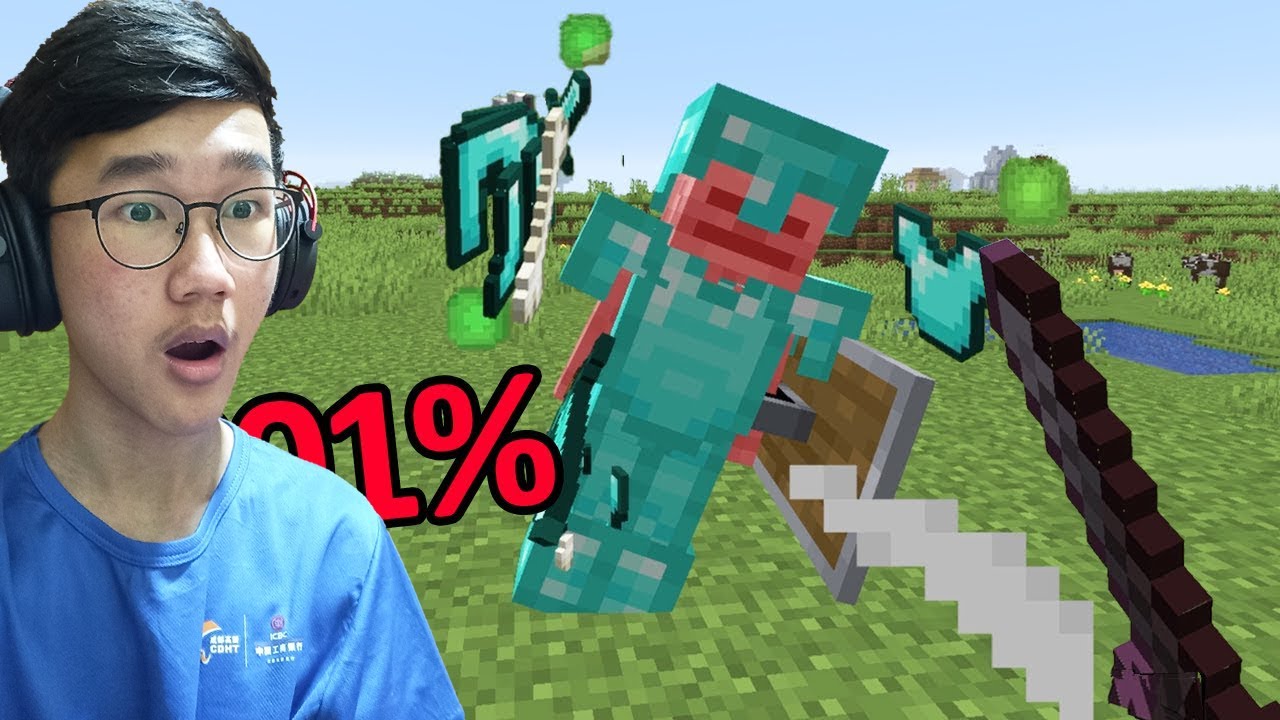 Minecraft Luckiest Moments - Minecraft videos