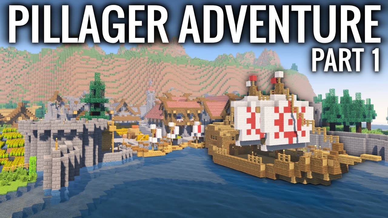 Minecraft - PILLAGER ADVENTURE | Part 1 - Minecraft videos