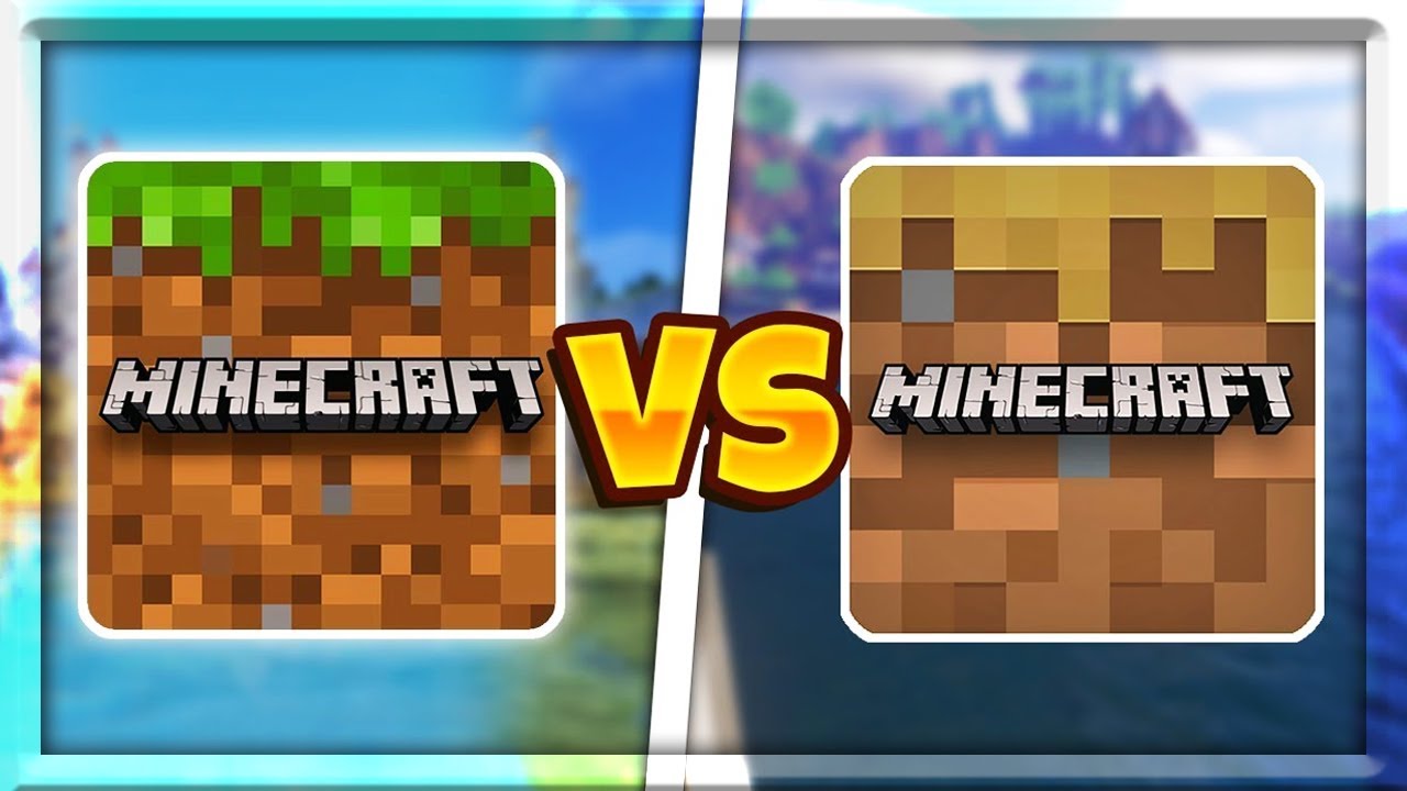 Minecraft Vs Minecraft Trial | MCPE vs MCPE Trial - Minecraft videos