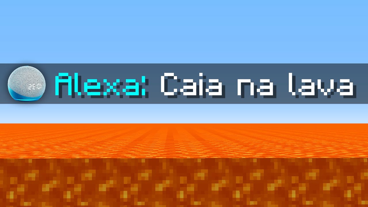 Minha Alexa Invadiu o Minecraft! - Minecraft videos