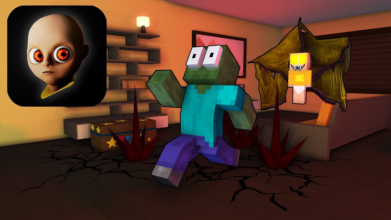 Monster School : BABY IN YELLOW HORROR CHALLENGE - Minecraft Animation ...