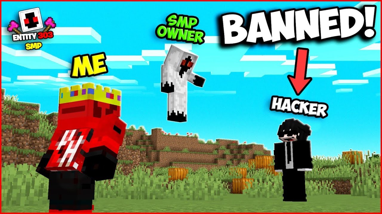 My HACKER Friend Got BANNED By Owner on This Deadly Minecraft SMP ...