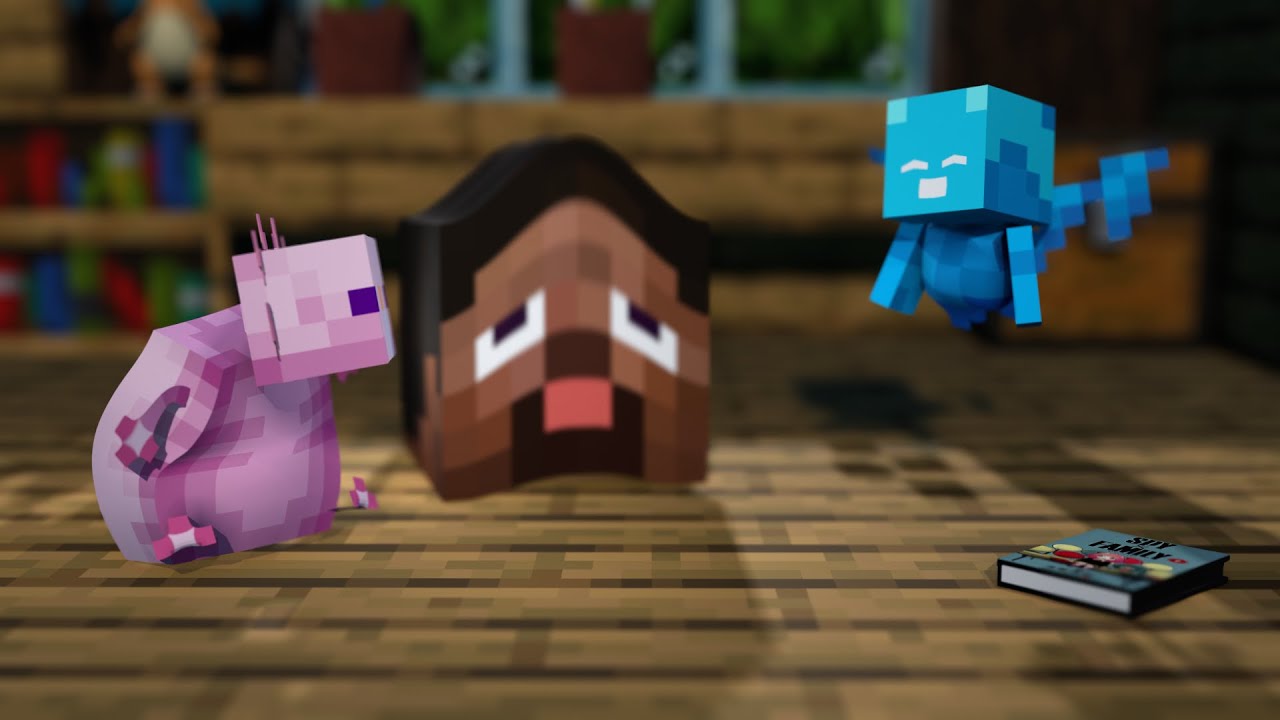 No Steve #parotter #MINECRAFT #shorts - Minecraft videos