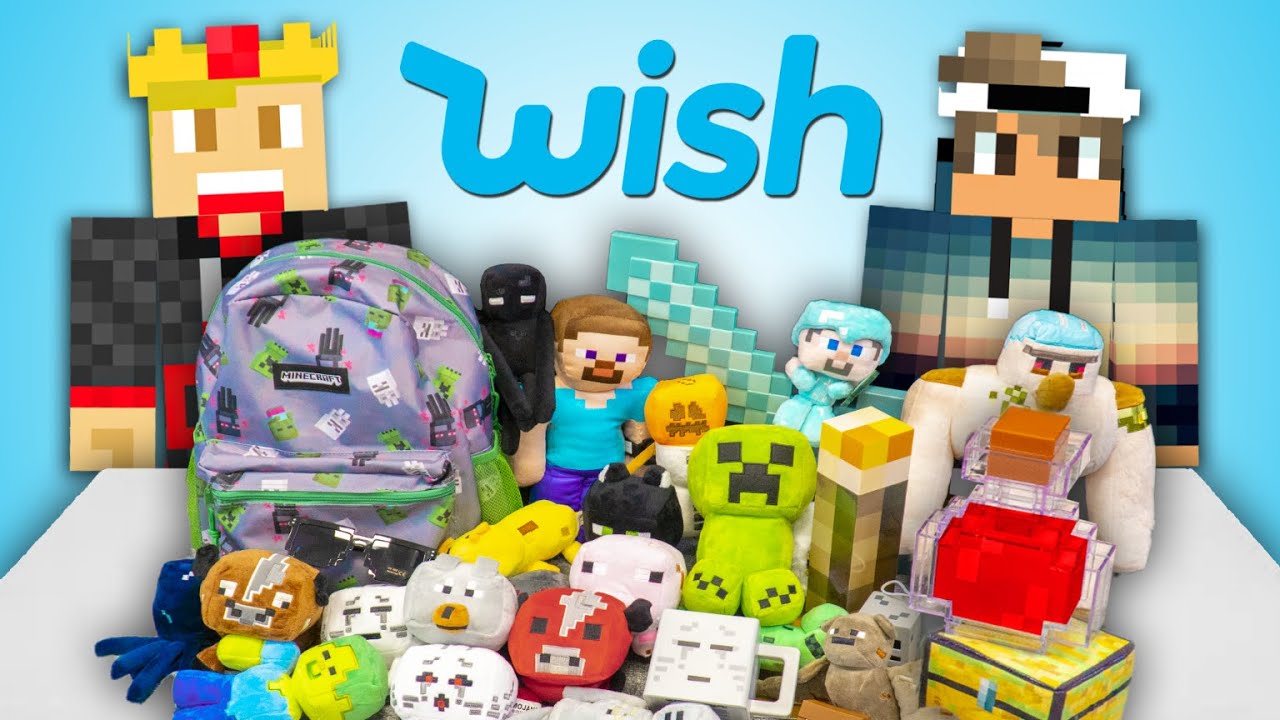 We Bought EVERY Minecraft Item From Wish - Minecraft videos