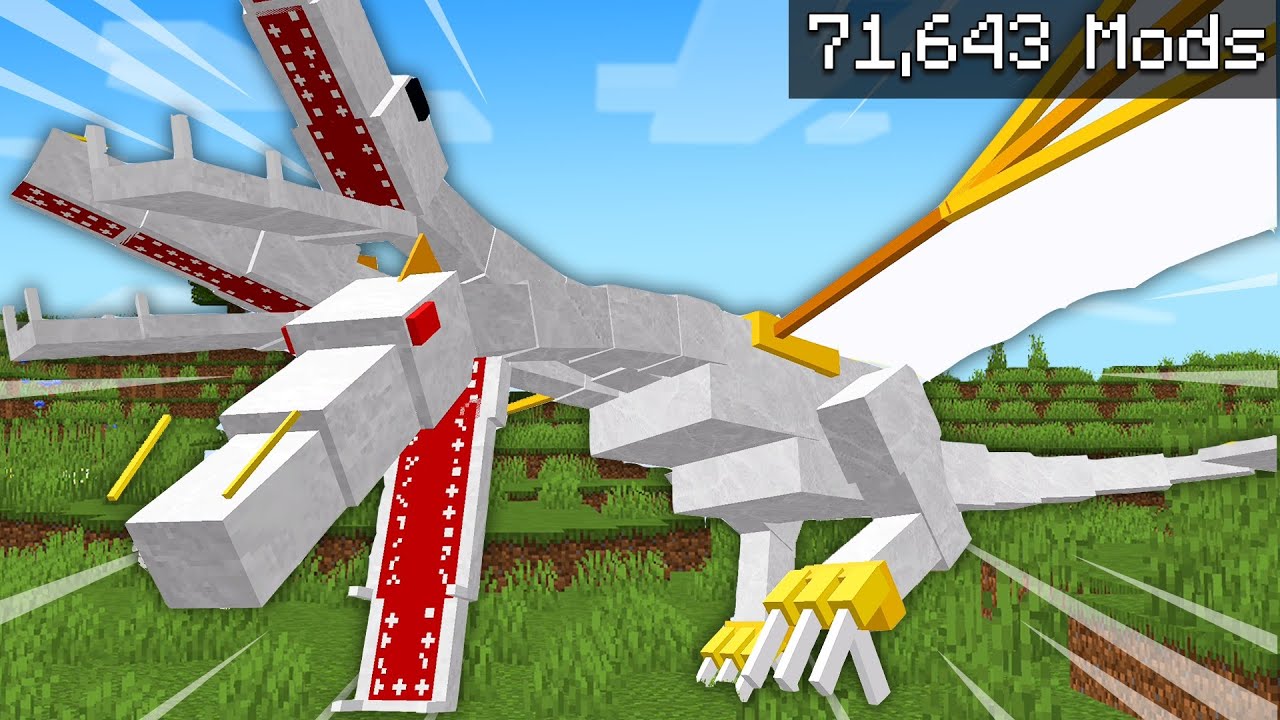 i downloaded EVERY minecraft mod.. - Minecraft videos