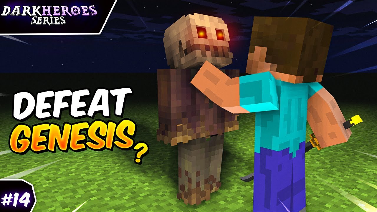 Defeating Genesis? Minecraft DarkHeroes [Episode 14] - Minecraft videos