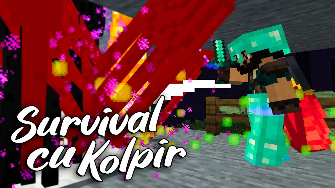 FERMA DE ENDERMANI! - Minecraft Survival cu Kolpir #11 - Minecraft videos