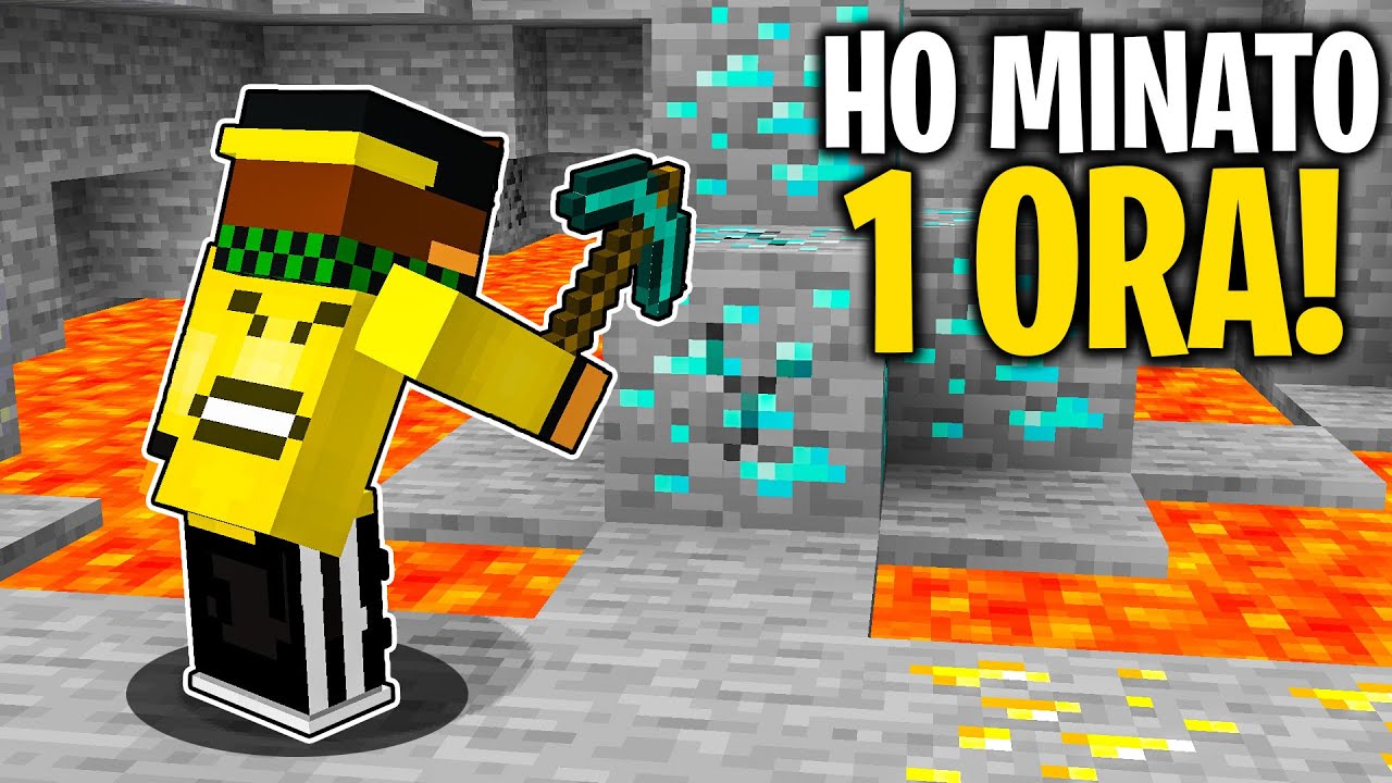HO MINATO 1 ORA SU MINECRAFT - Minecraft videos