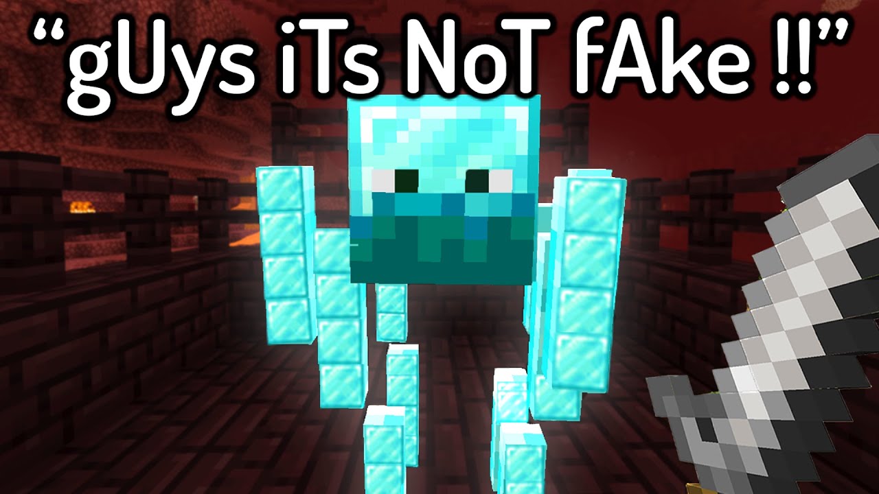 Hilariously FAKE Minecraft Speedruns... - Minecraft videos
