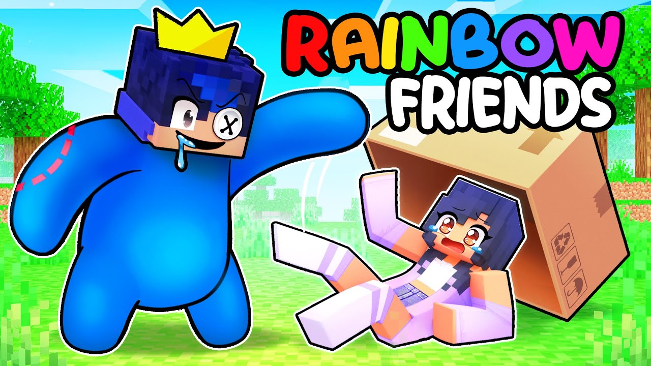 Hungry RAINBOW FRIENDS In Minecraft! - Minecraft videos