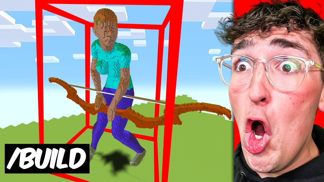 I Secretly Cheated Using an AUTO Build Mod in Minecraft - Minecraft videos