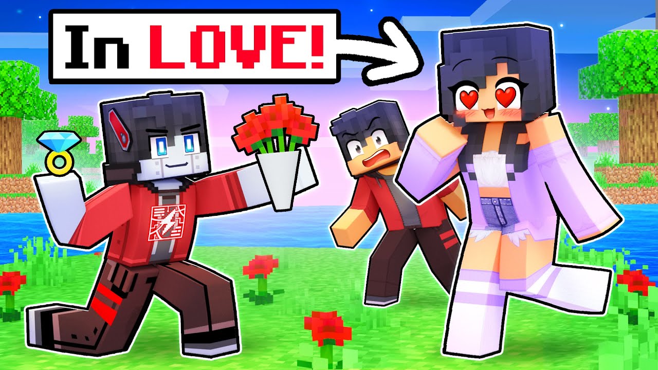 IN LOVE with my ROBOT BOYFRIEND In Minecraft! - Minecraft videos