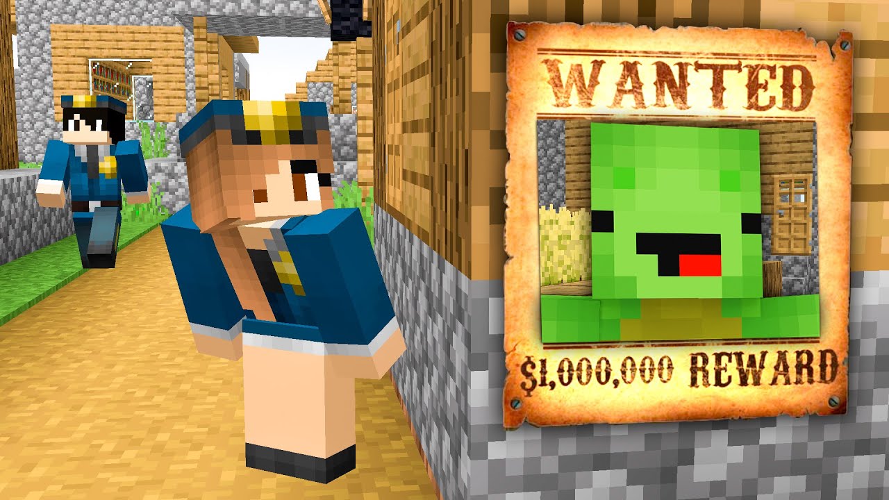 JJ and Mikey Is WANTED - Minecraft Like Maizen Mikey And JJ - Minecraft ...