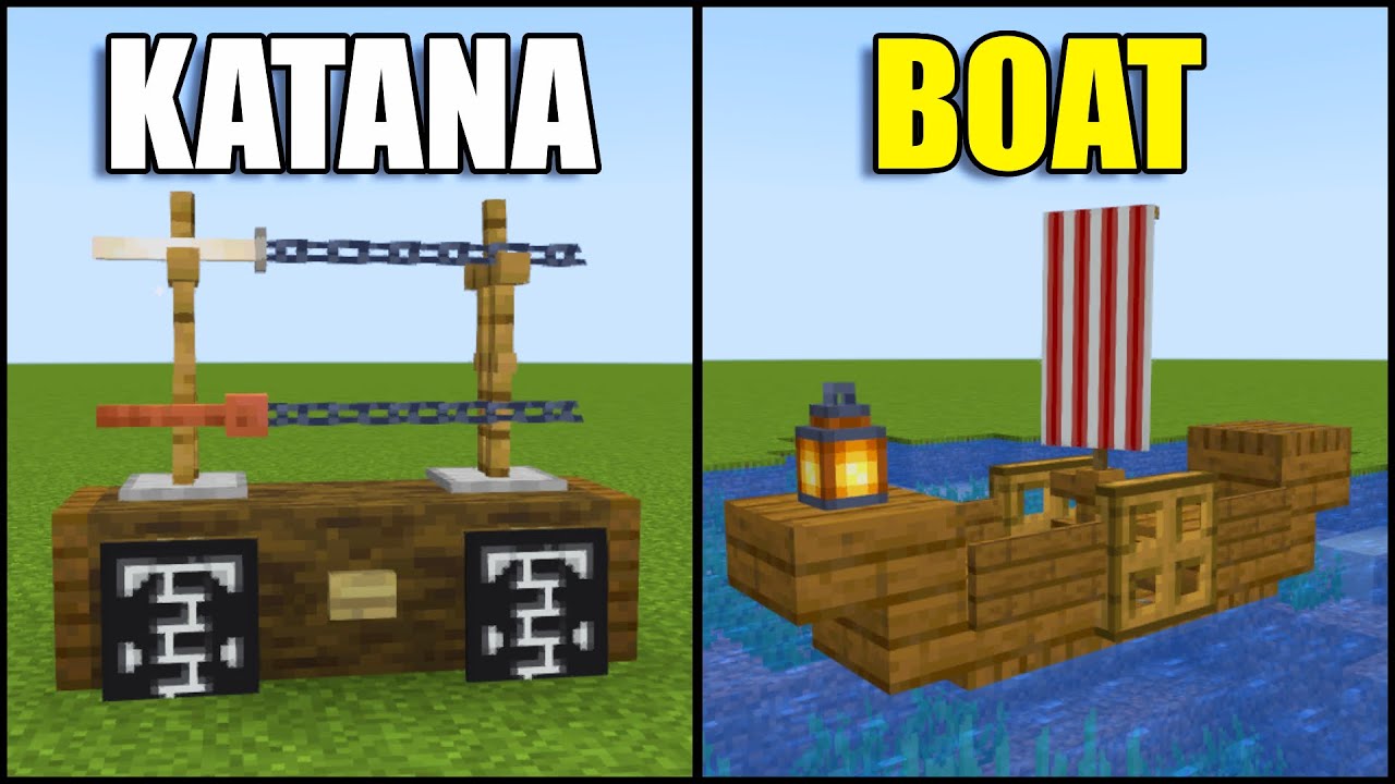 Minecraft: 10+ RARE Build Hacks! - Minecraft videos