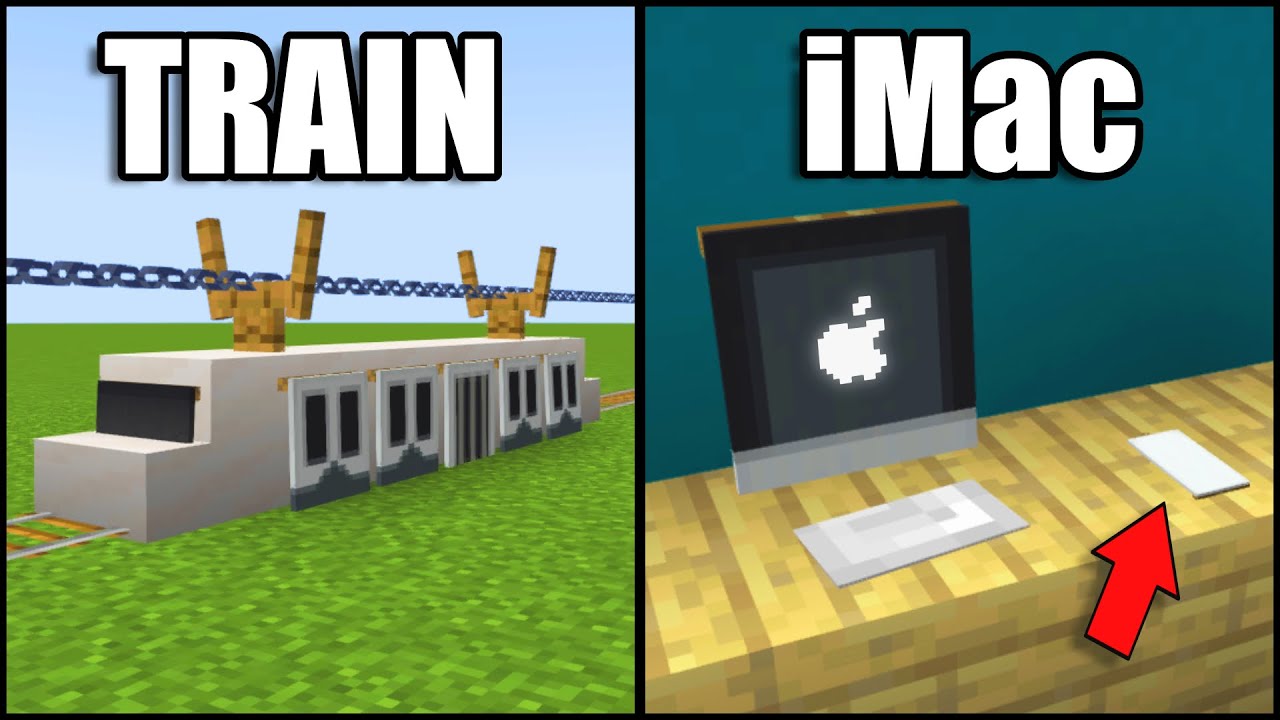 Minecraft: 20+ Secret Build Hacks & Tricks! - Minecraft videos