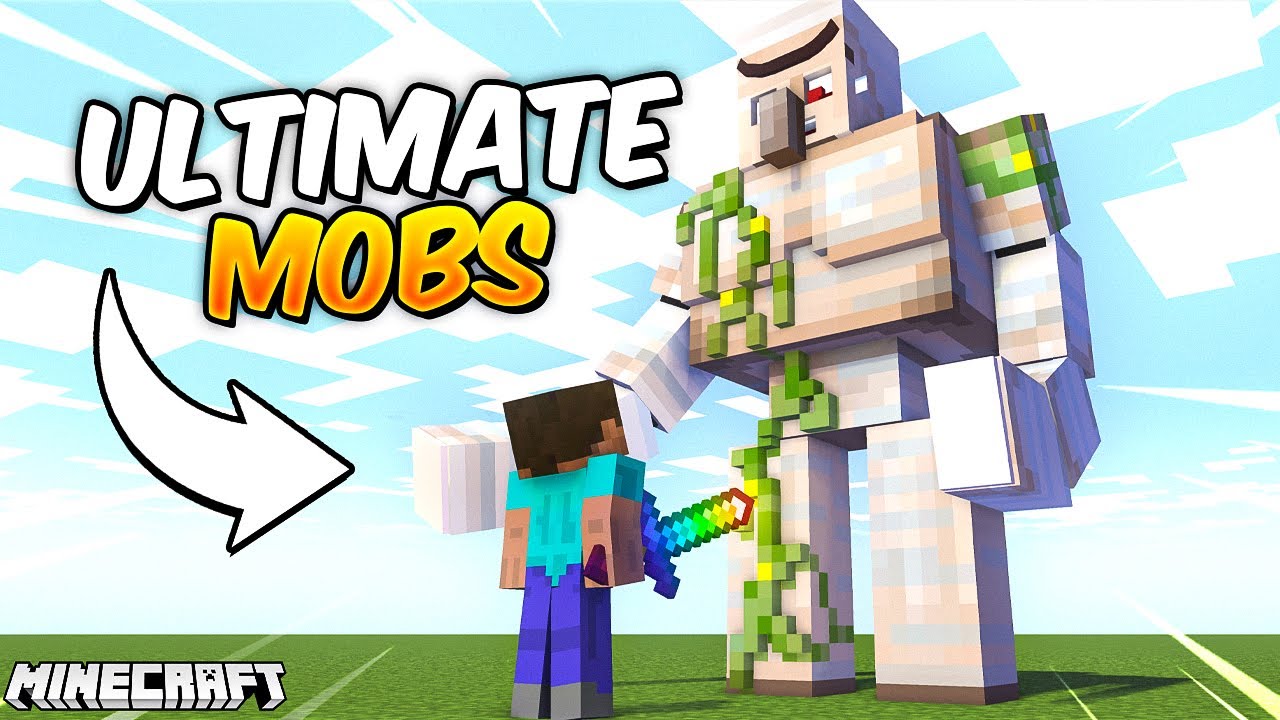 Minecraft But There are Super ULTIMATE MOBS! - Minecraft videos