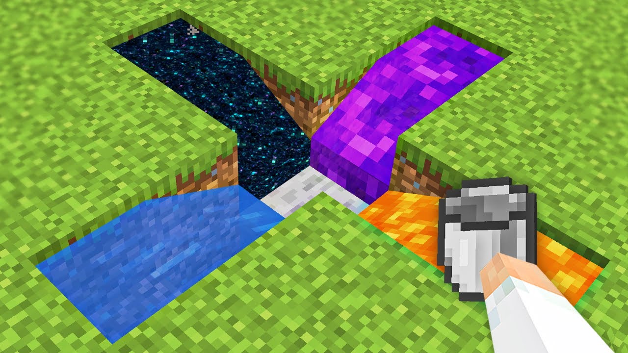 Minecraft, But You Can Combine Anything... - Minecraft videos