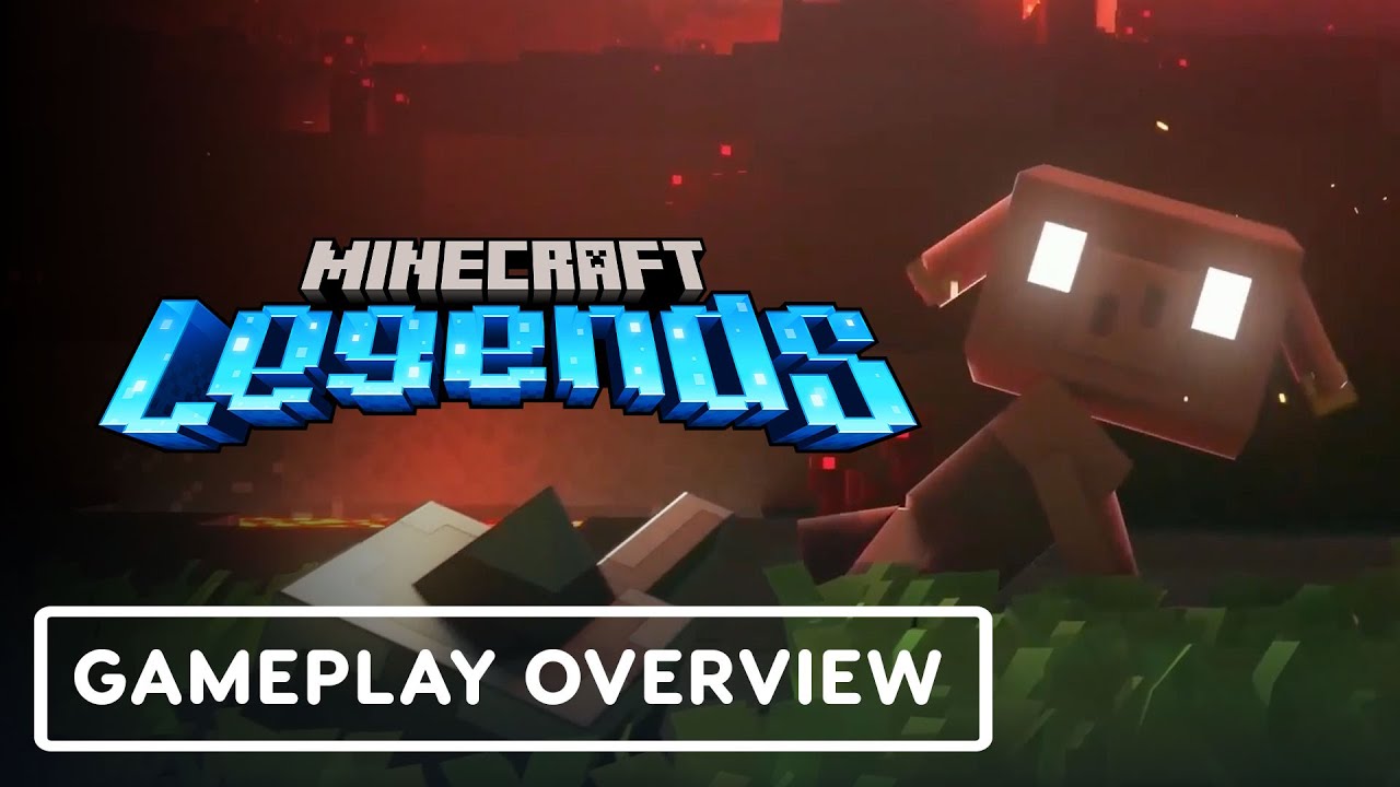 Minecraft Legends - Gameplay Overview - gamescom 2022 - Minecraft videos