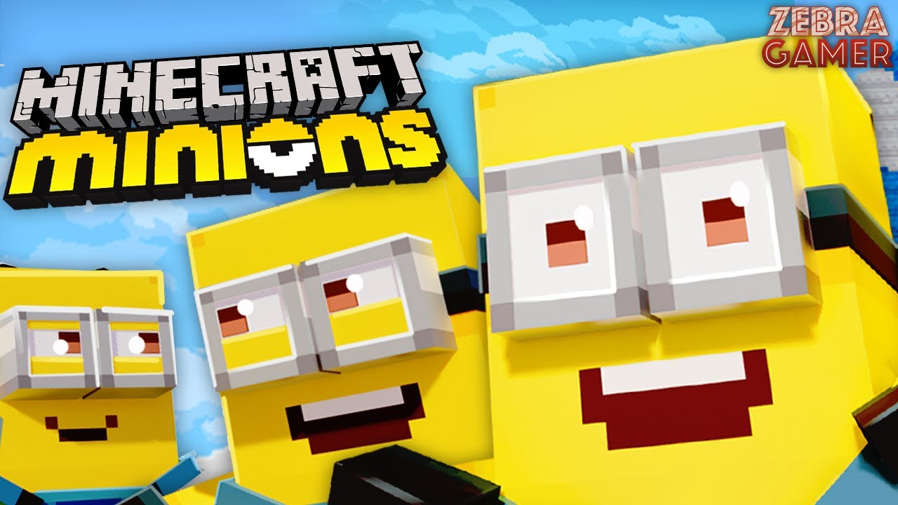 Minecraft Minions DLC!! - The Rise of Gru! - Zebra's Minecraft Fun ...