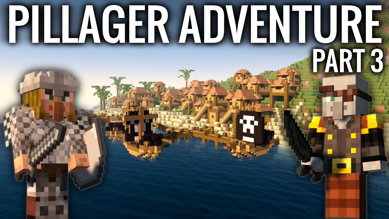 Minecraft - PILLAGER ADVENTURE | Part 3 - Minecraft videos