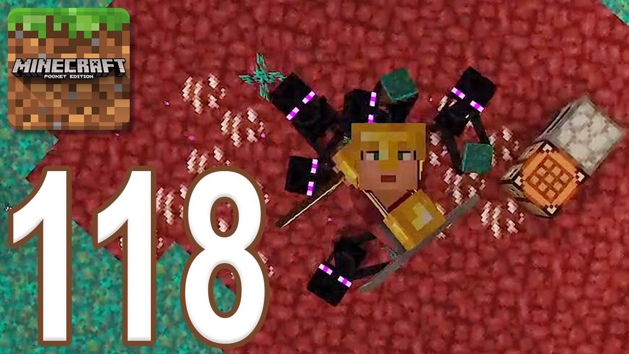Minecraft: Pocket Edition - Gameplay Walkthrough Part 118 - Nether ...