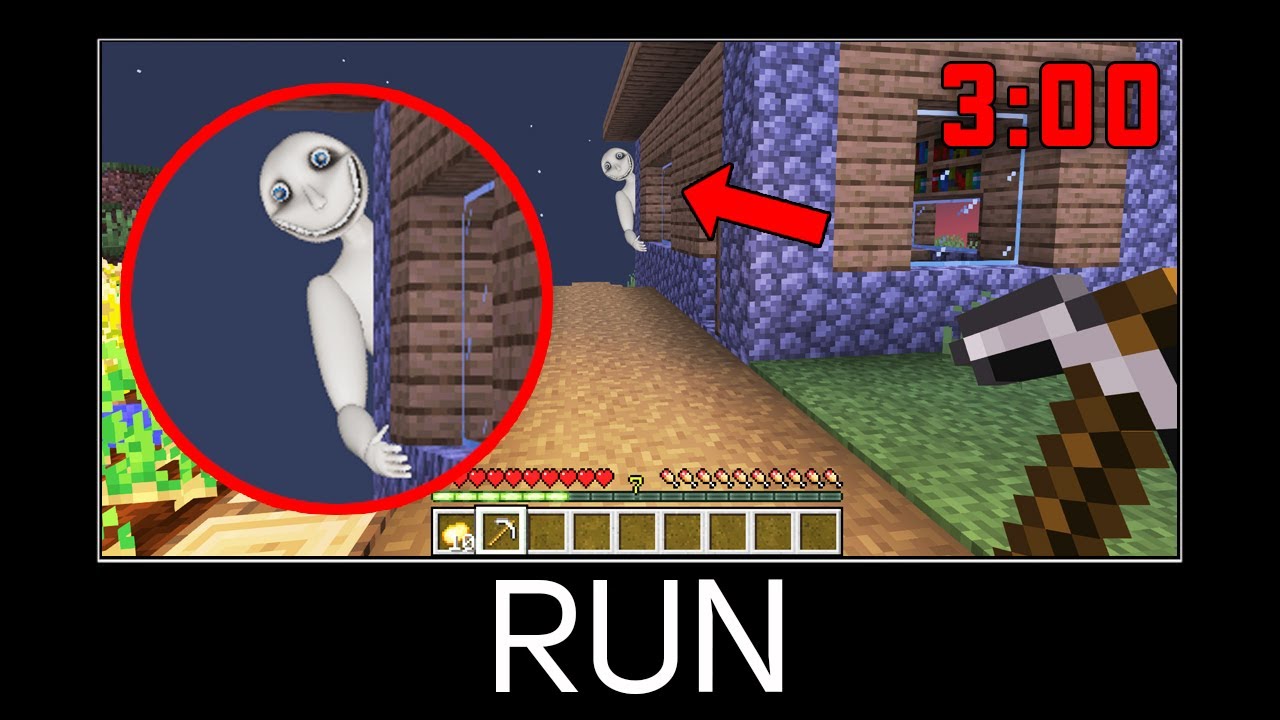 Minecraft wait what meme part 280 (Scary The Man From The Window ...