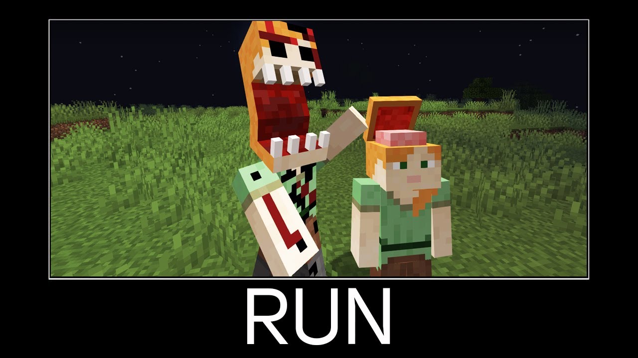 Minecraft wait what meme part 283 (scary steve and alex) - Minecraft videos