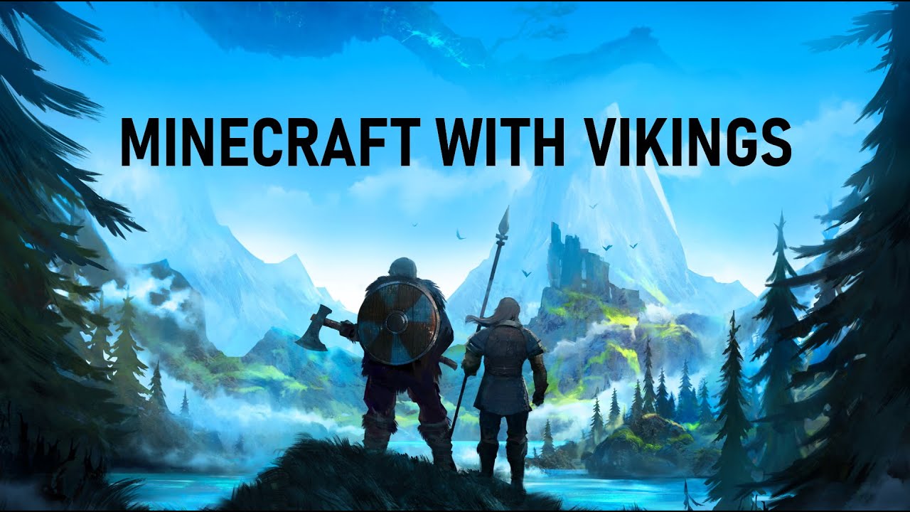 Minecraft with Vikings | Valheim - Minecraft videos