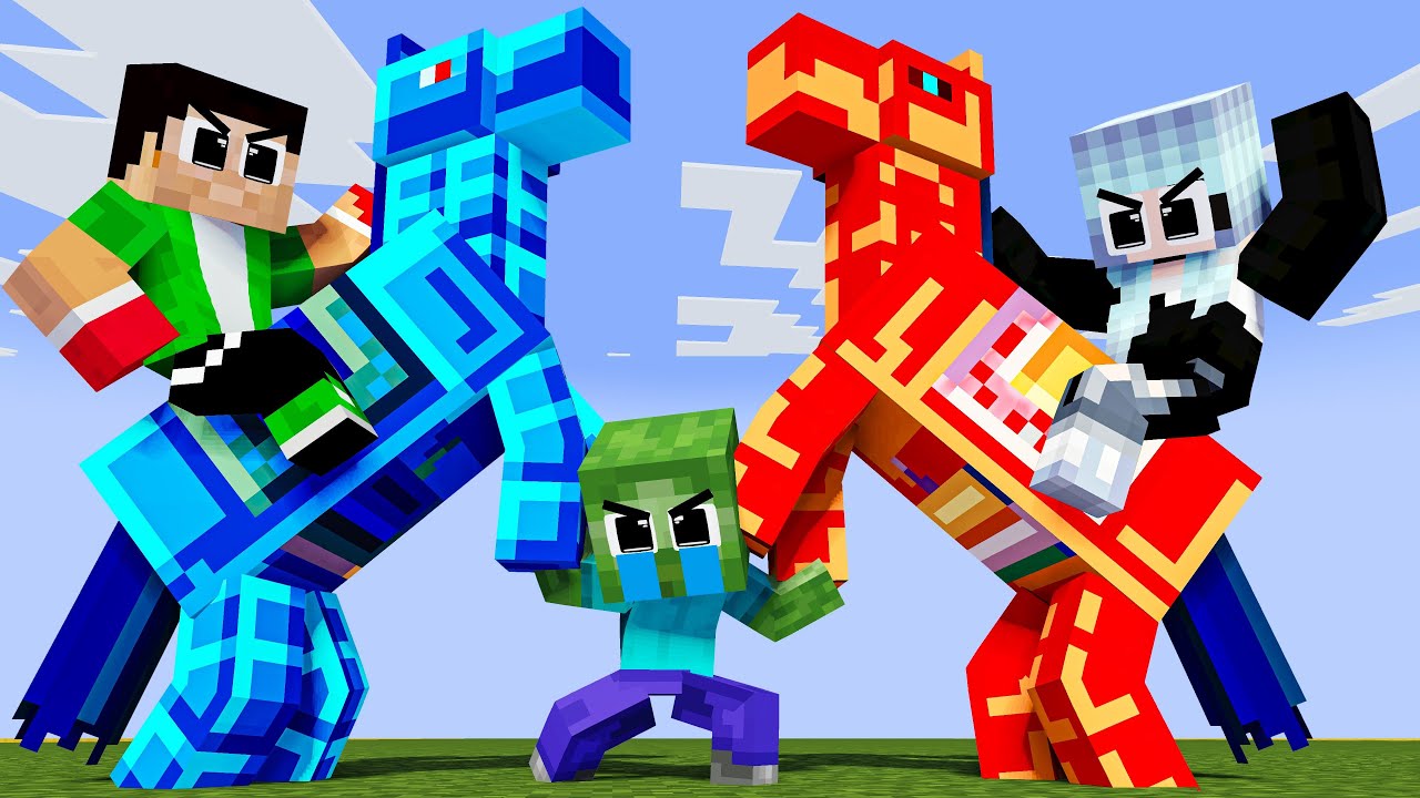Monster School : Baby Herobrine becomes King After Killing His Father ...