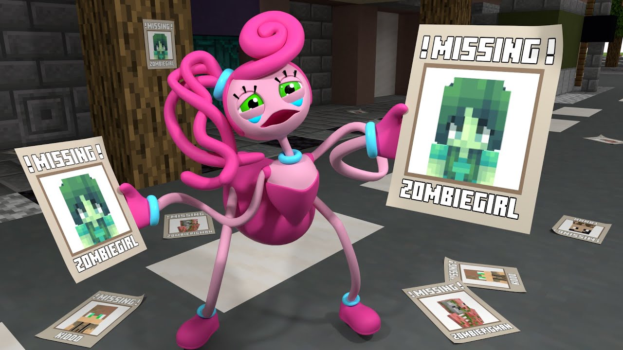 Monster School: Mommy Long Legs missing ZombieGirl - Sad Story ...