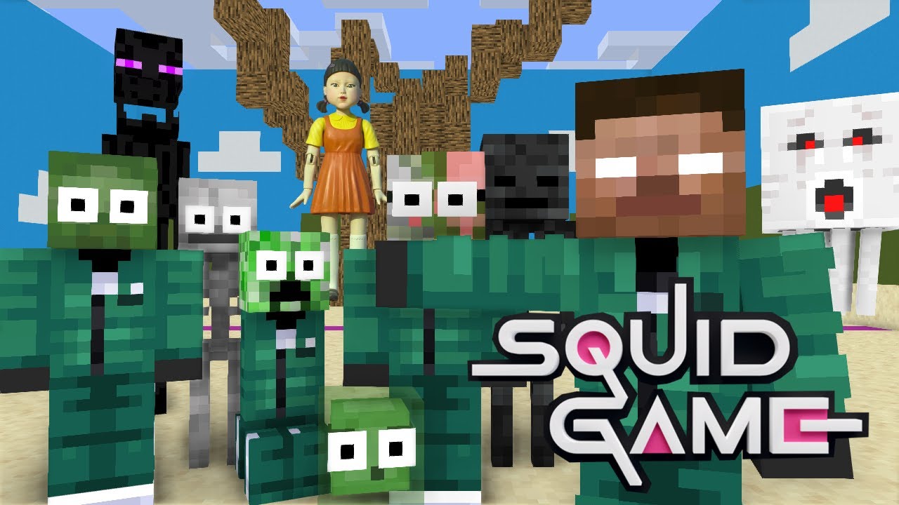 Monster School : SQUID GAME FULL MOVIE - Minecraft Animation ...