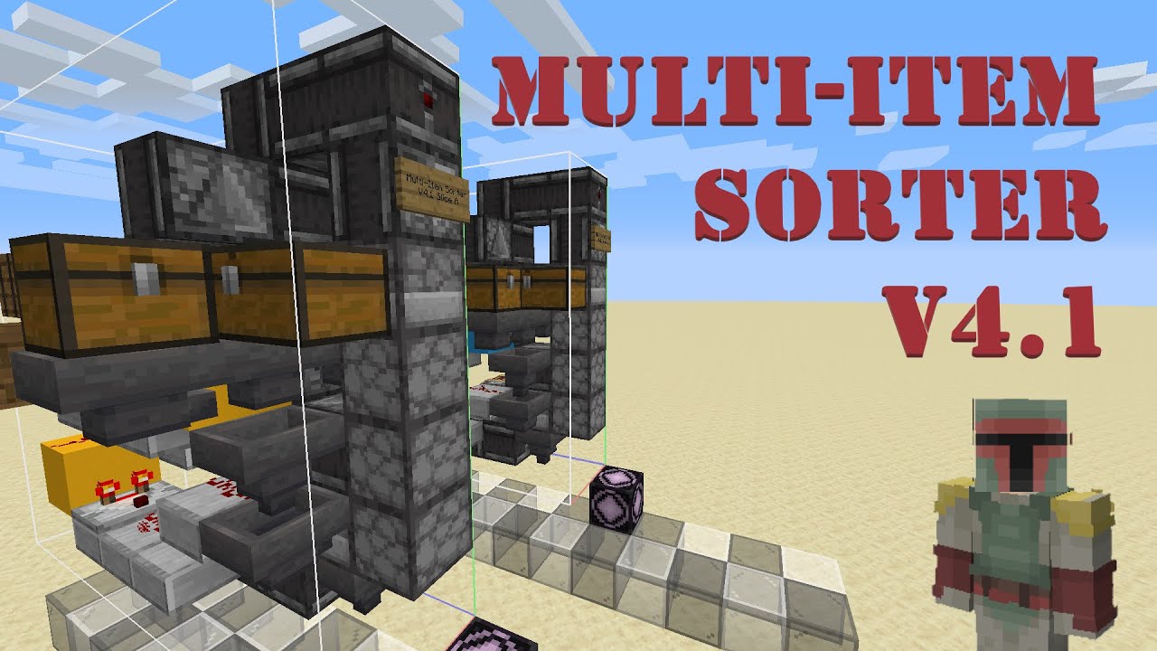 Multi-Item Sorter V4.1 | Minecraft Java Edition | 1.16.3+ - Minecraft ...