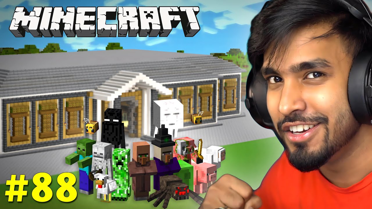 TAKING MONSTERS TO MUSEUM | MINECRAFT GAMEPLAY #88 - Minecraft videos