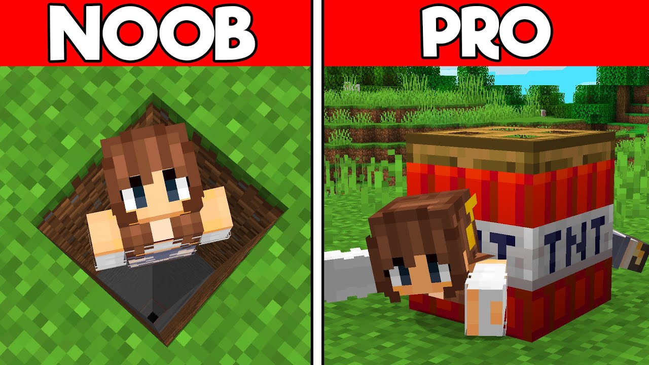 TROLLAGEM de NOOB Vs PRO no Minecraft - Minecraft videos