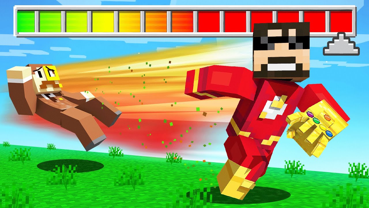 Turning Into The Flash in Minecraft (Insane Craft) - Minecraft videos