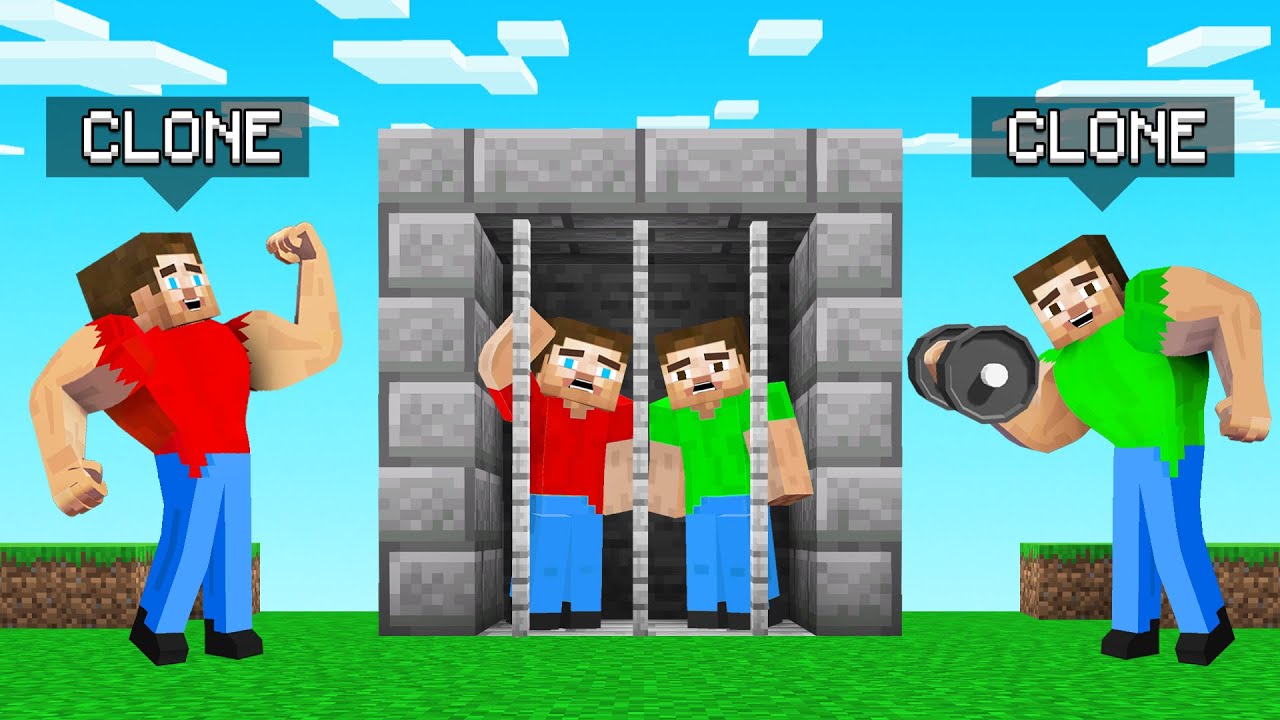 We Found Our CLONES In Minecraft And This Happened... - Minecraft videos
