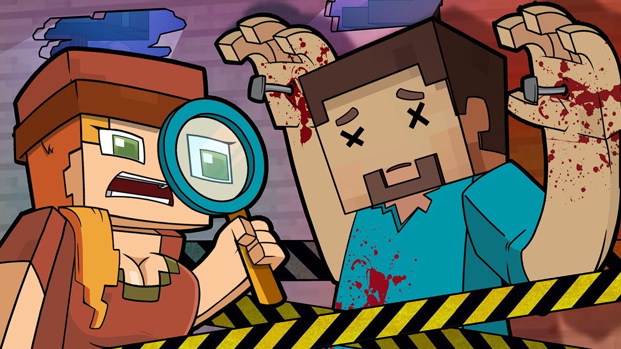 Who Killed STEVE ?! ALEX DETECTIVE Story - Minecraft Animation ...