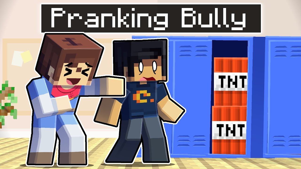 7 Ways To Prank My BULLY In Minecraft! - Minecraft videos