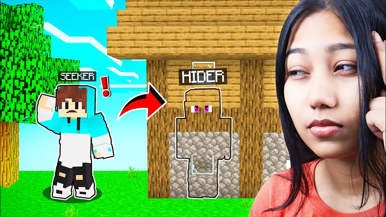 CAMOUFLAGE HIDE AND SEEK IN MINECRAFT - Minecraft videos