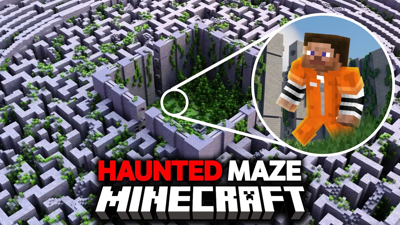 Can we escape this GIANT Maze in Minecraft? - Minecraft videos