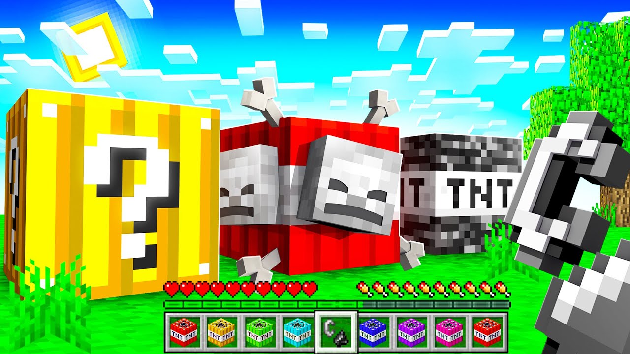 Fooling My Friends with OVERPOWERED TNT in Minecraft - Minecraft videos