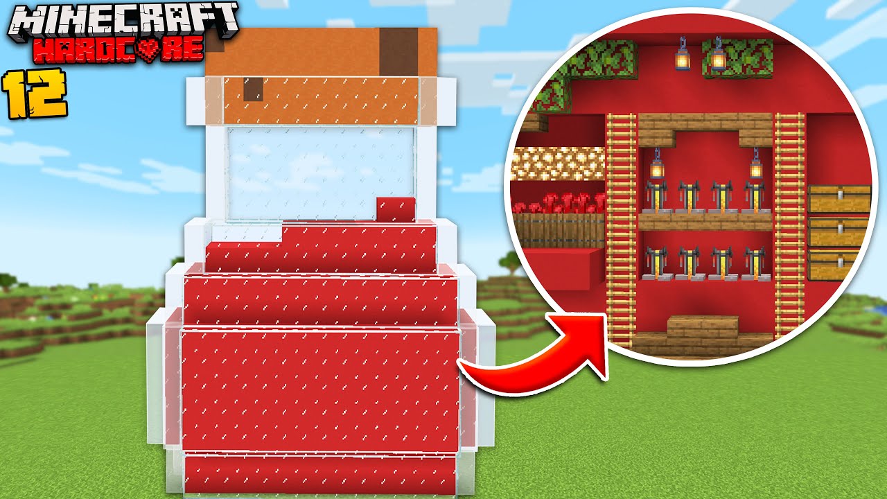 I Built A Brewing Room In Minecraft Hardcore! - Minecraft videos