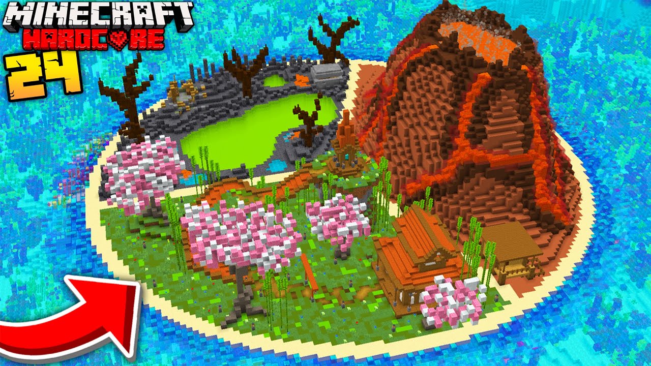 I Built Custom Biomes in Minecraft Hardcore - Minecraft videos I Built Custom Biomes in Minecraft Hardcore - Minecraft videos